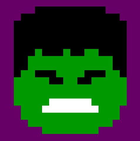 Marvel Graphghan Square #4 – The Incredible Hulk – STRINGS & THINGS